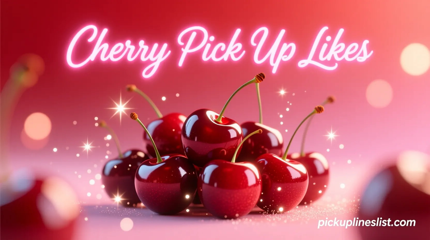 437+Cherry Pick Up Lines Sweet, Flirty, and Guaranteed to Add Flavor to ...