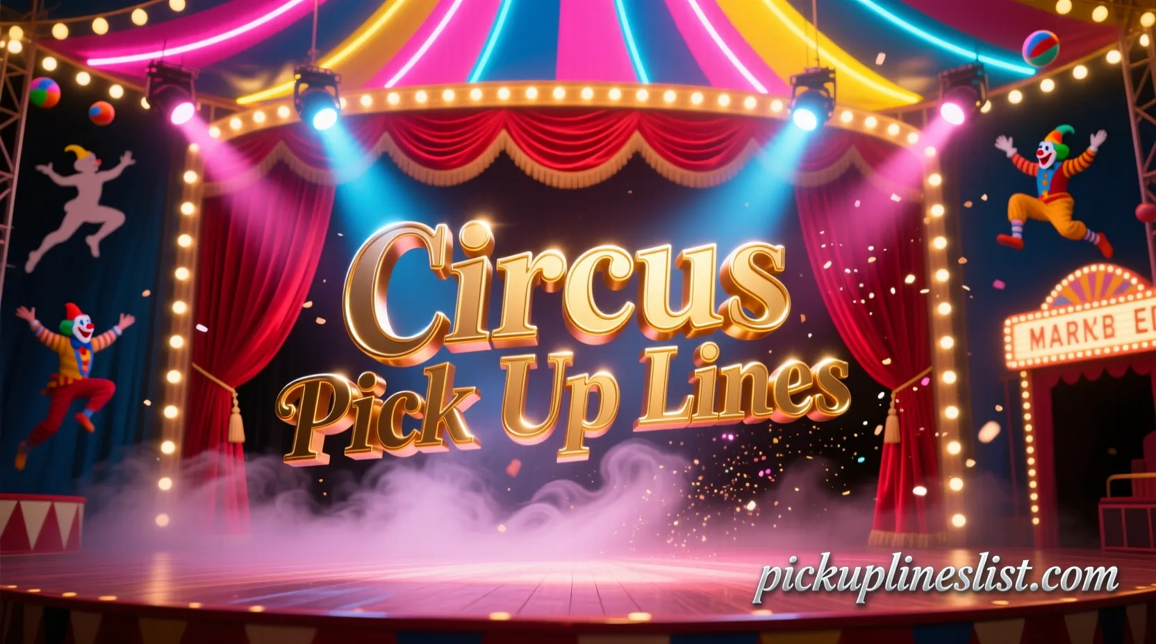 🎪435+ Circus Pick Up Lines That Amaze For 2026