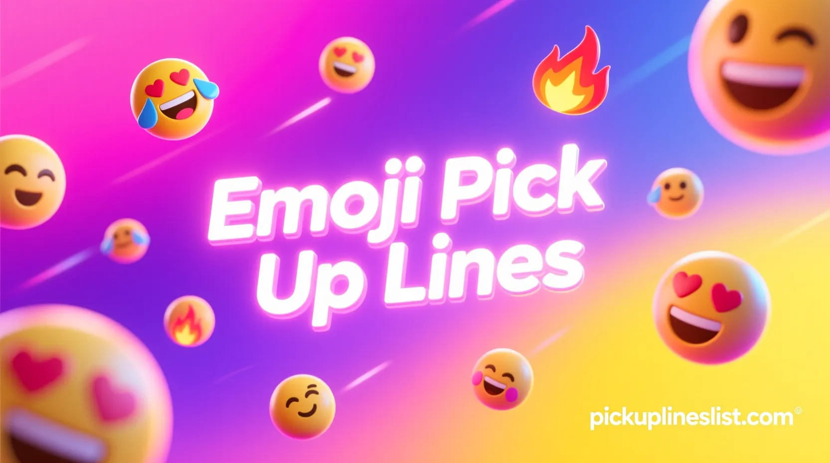 😂25+ Funny Emoji Pick Up Lines That Always Work