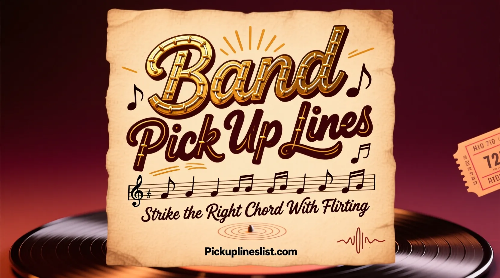 751+ Funny Band Pick Up Lines for Music Lovers for 2026