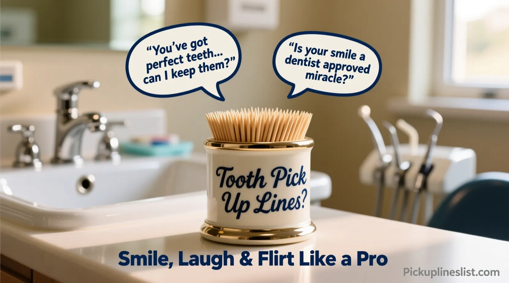 311+Flirty Tooth Pick Up Lines with a Sharp Twist for 2026
