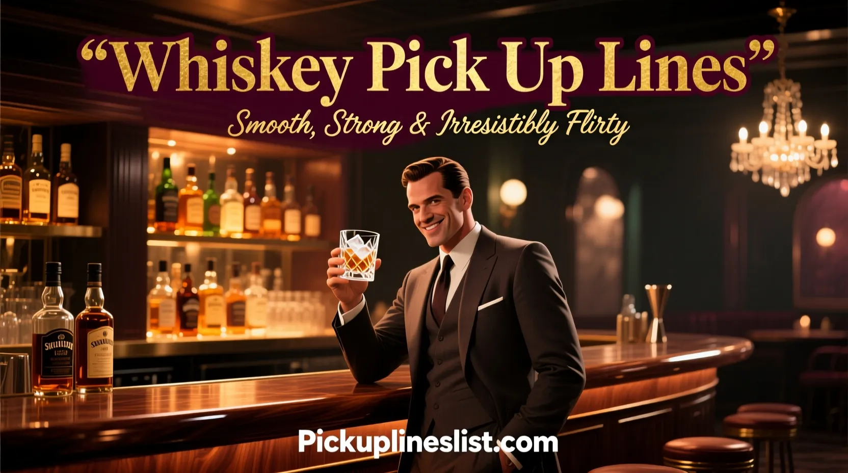 401+ Romantic Whiskey Pick Up Lines with a Twist for 2026