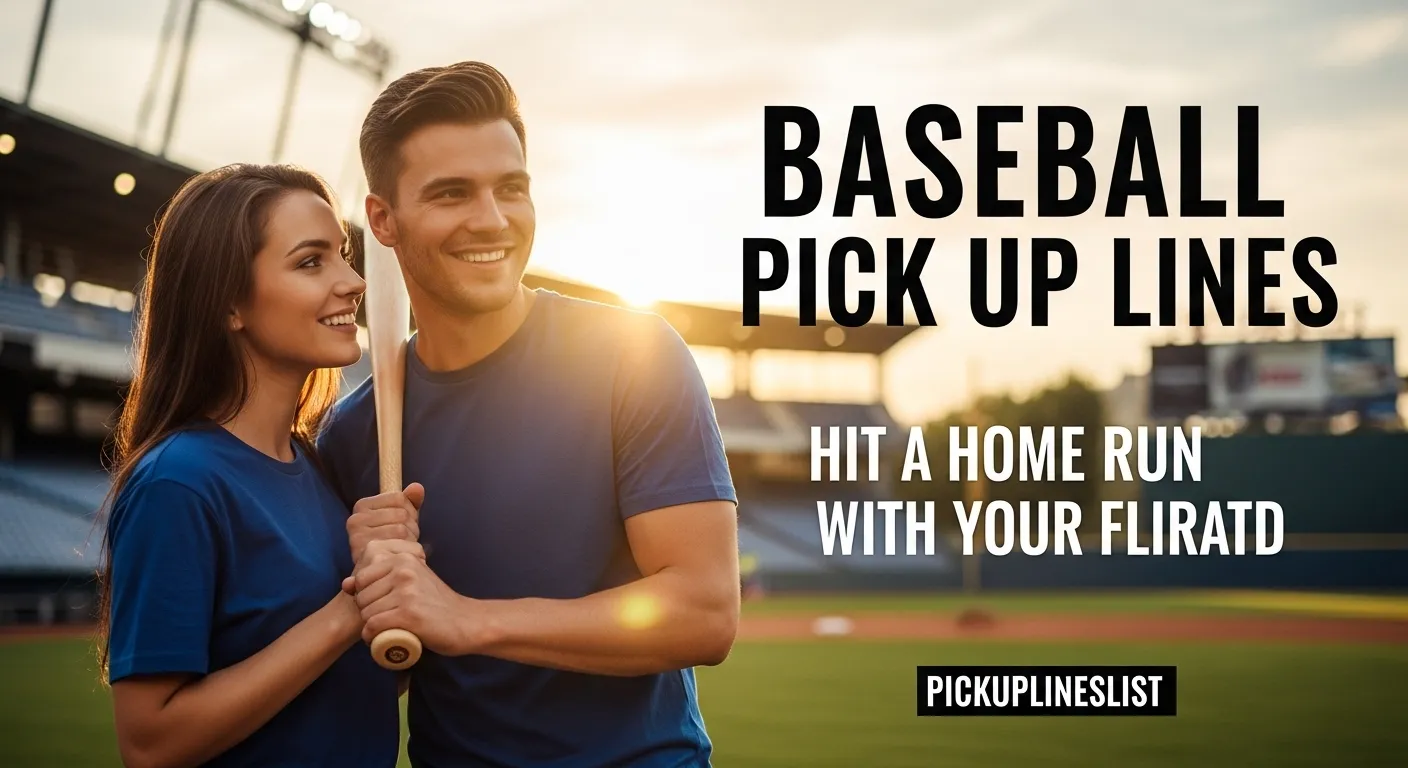 517+ Baseball Pick Up Lines to Hit a Home Run in Love in 2026