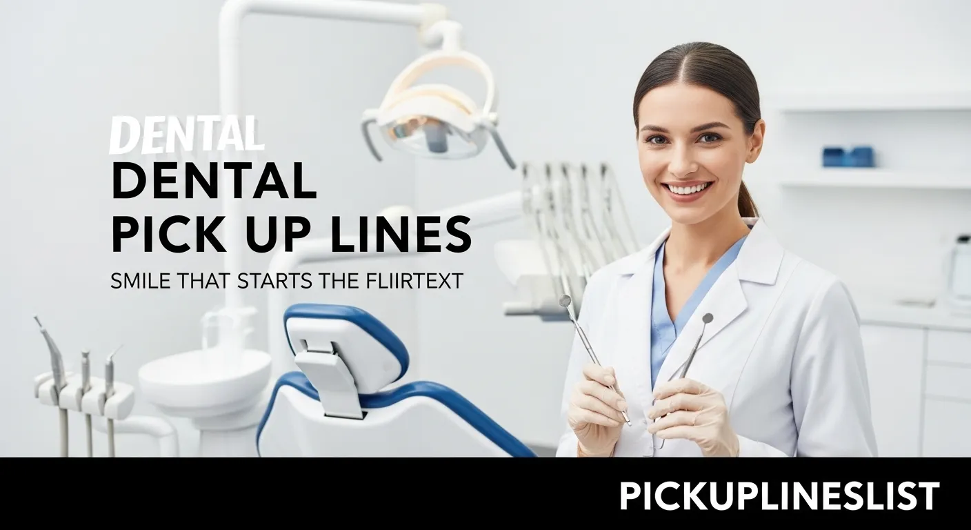 🦷437+ Dental Pick Up Lines for Sweet & Flirty Vibes(2026)