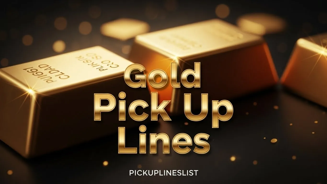 507+ Gold Pick Up Lines That Shine Like Treasure in 2026