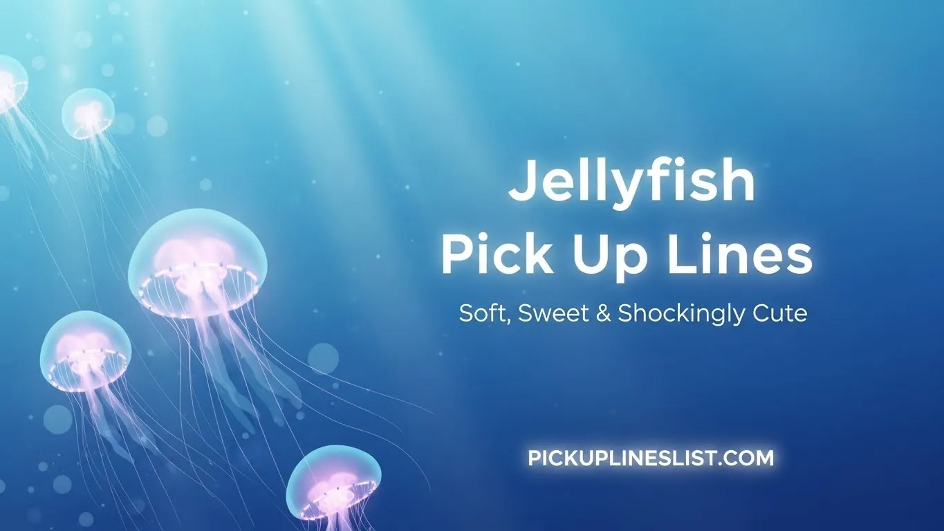 112+Jellyfish Pick up Lines Soft, Sweet & Shockingly Cute for 2026