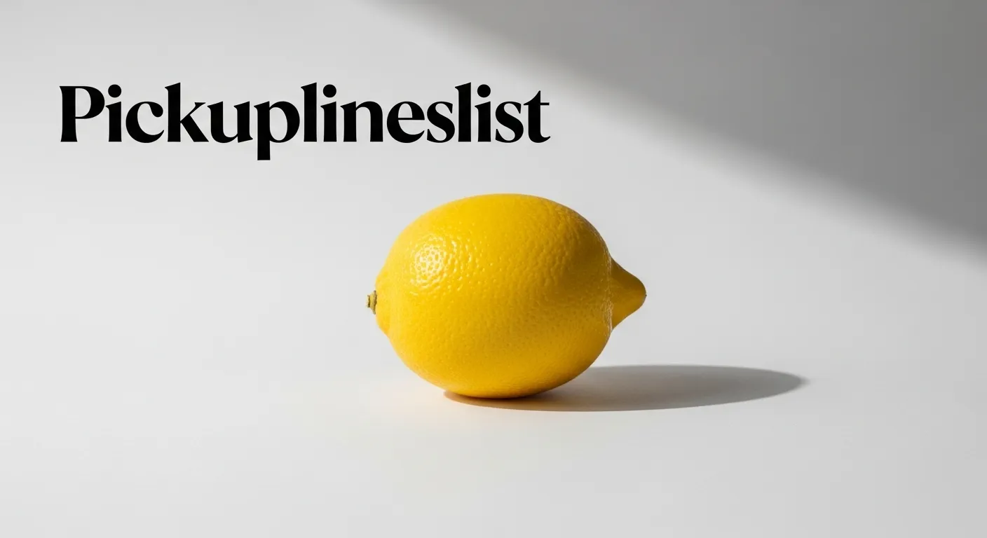 417+ Lemon Pick Up Lines That Are Sweet & Zesty (2026)