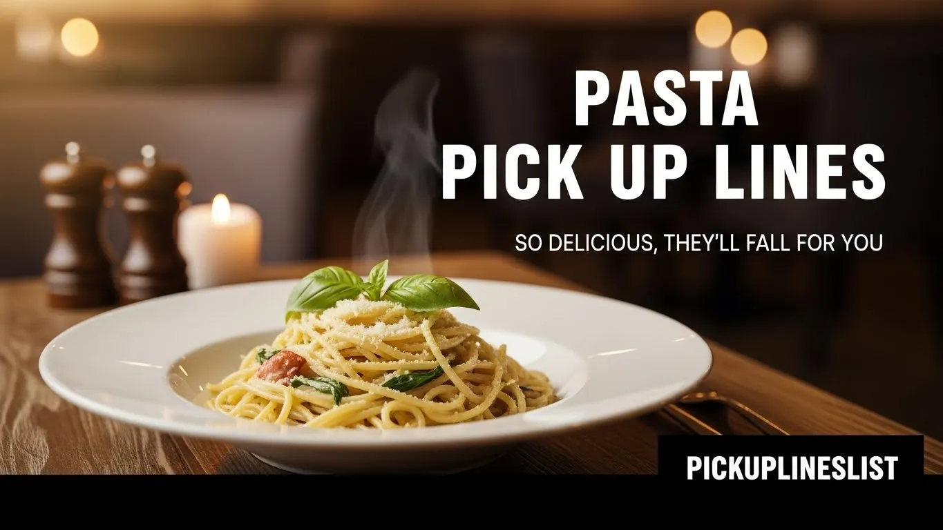 455+ Pasta Pick Up Lines That Are Extra Cheesy in 2026