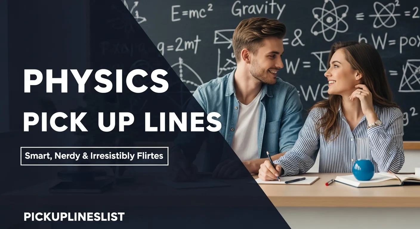 429+ Physics Pick Up Lines So Smooth, Even Newton Approves (2026)