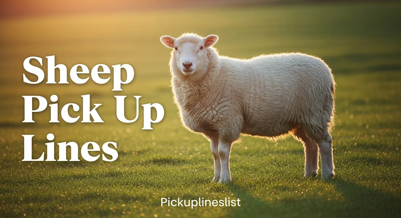433+ Sheep Pick Up Lines That Are Funny, Flirty & Wooly (2026)