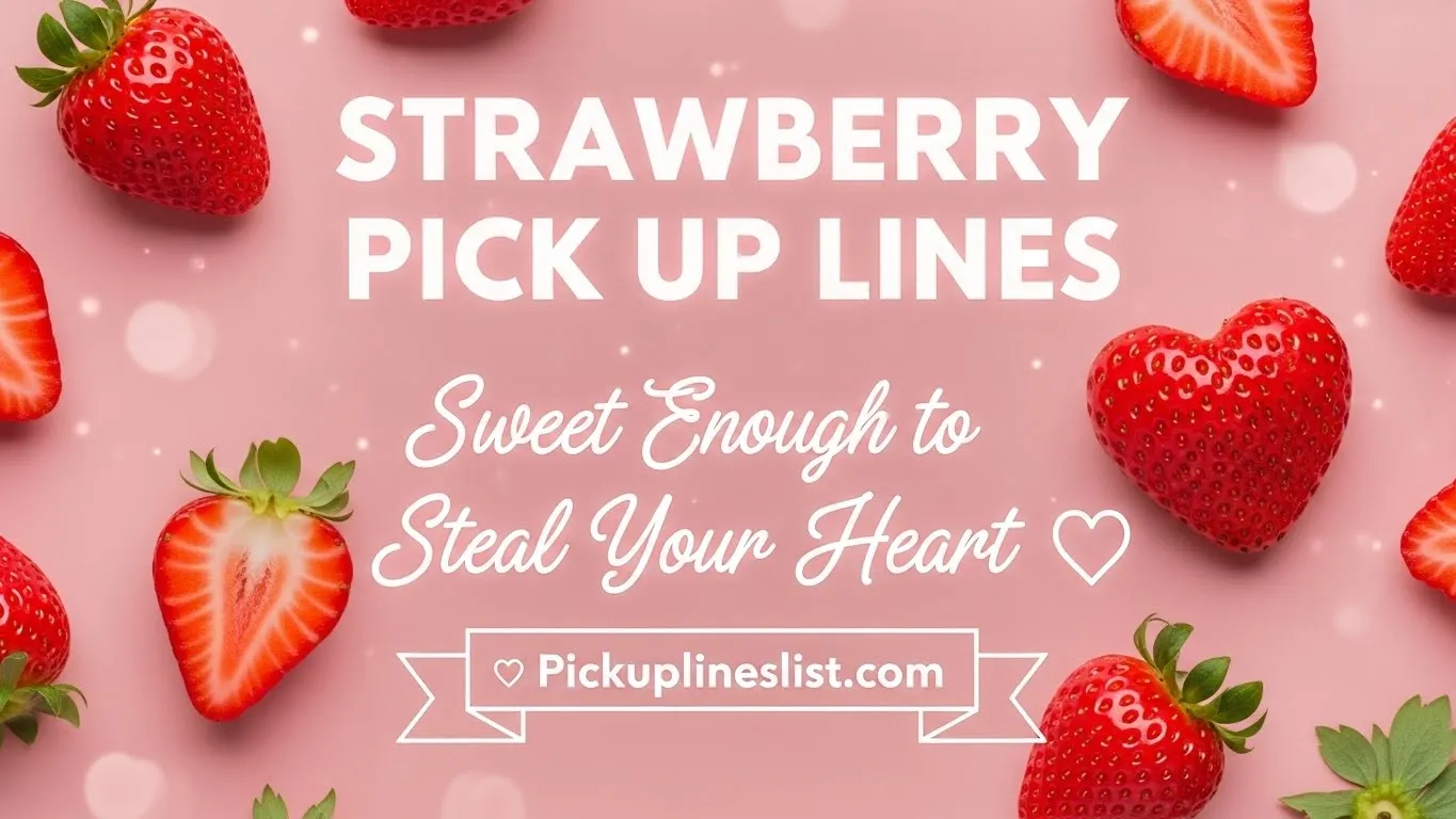 75+ Strawberry Pick Up Lines That Make Them Smile in 2026