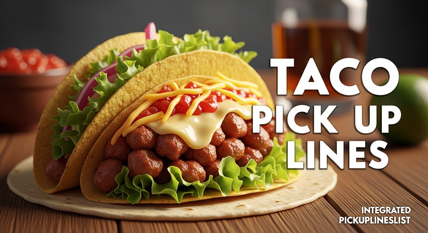 721+ Taco Pick Up Lines That Taste Like Love in 2026